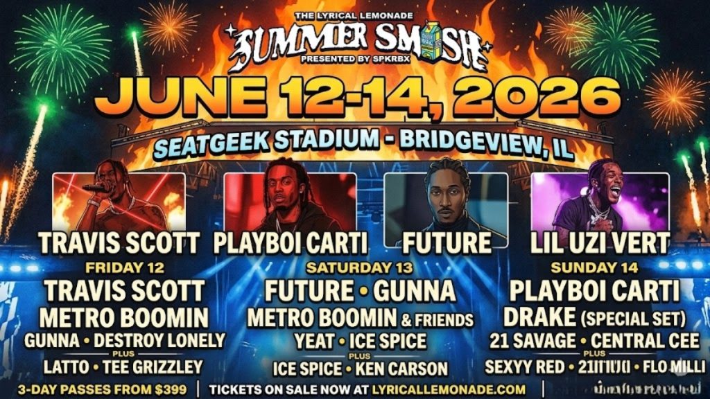Summer Smash 2026 lineup Finally Revealed—Big Surprise